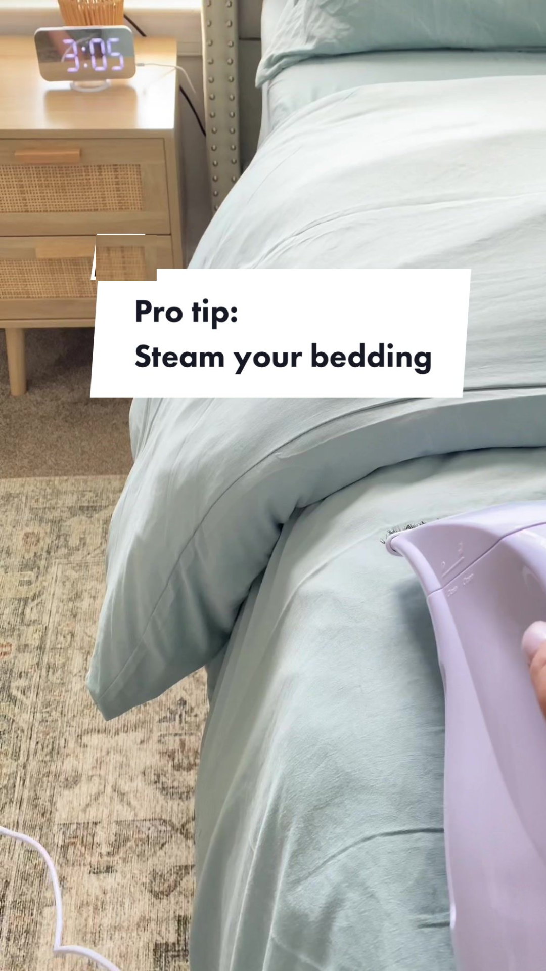 What makes steaming bedding so addictively satisfying
