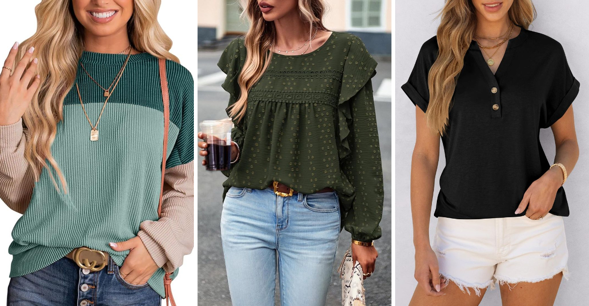 12 cute & comfy travel tops on Amazon that beat a basic T-shirt