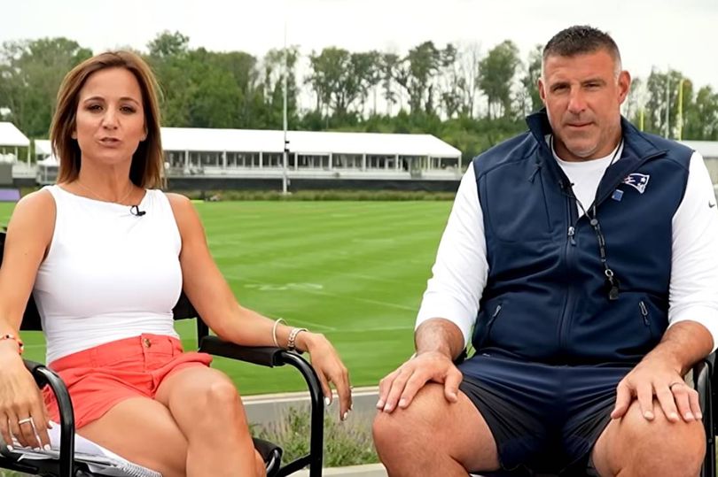 Patriots head coach Mike Vrabel's wife left horrified by Dianna Russini ...