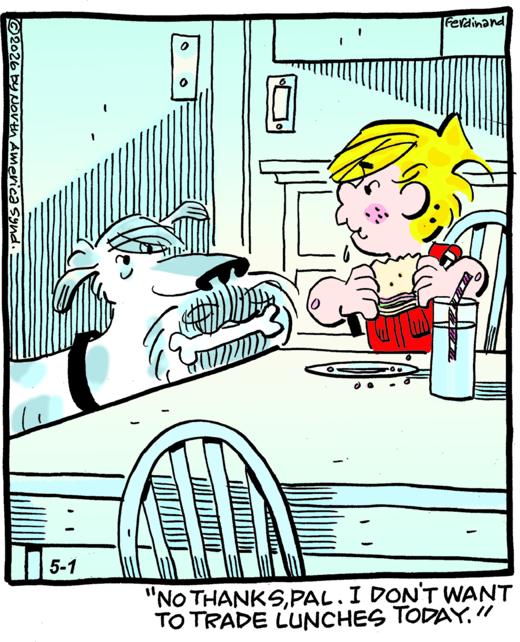 Dennis the Menace by H Ketcham, M Hamilton & R Ferdinand