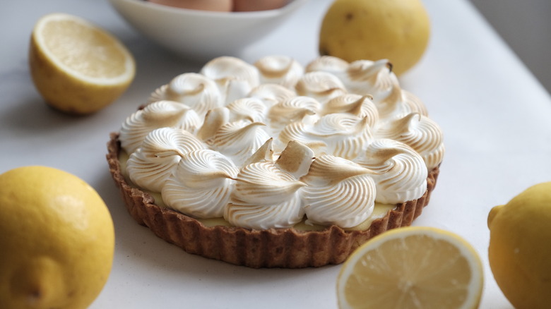 Classic lemon meringue pie recipe