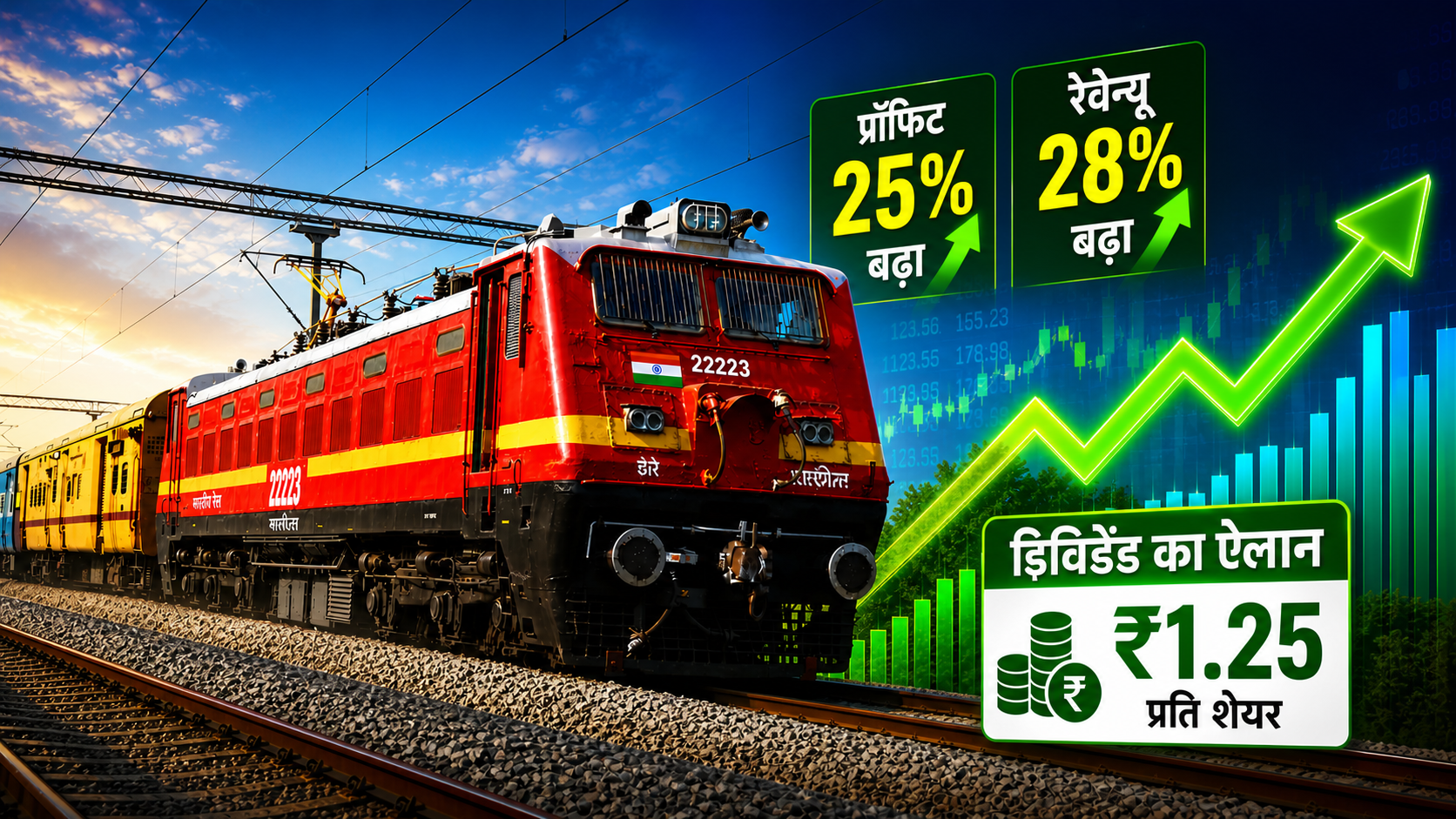 इस रेलवे पीएसयू कंपनी का Q4 में मुनाफा 25% बढ़ा, रेवेन्यू में 28% की ...