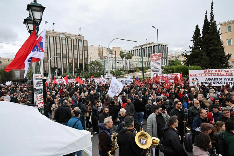 Πρωτομαγιά: Σε εξέλιξη οι απεργιακές κινητοποιήσεις – Κυκλοφοριακές ...