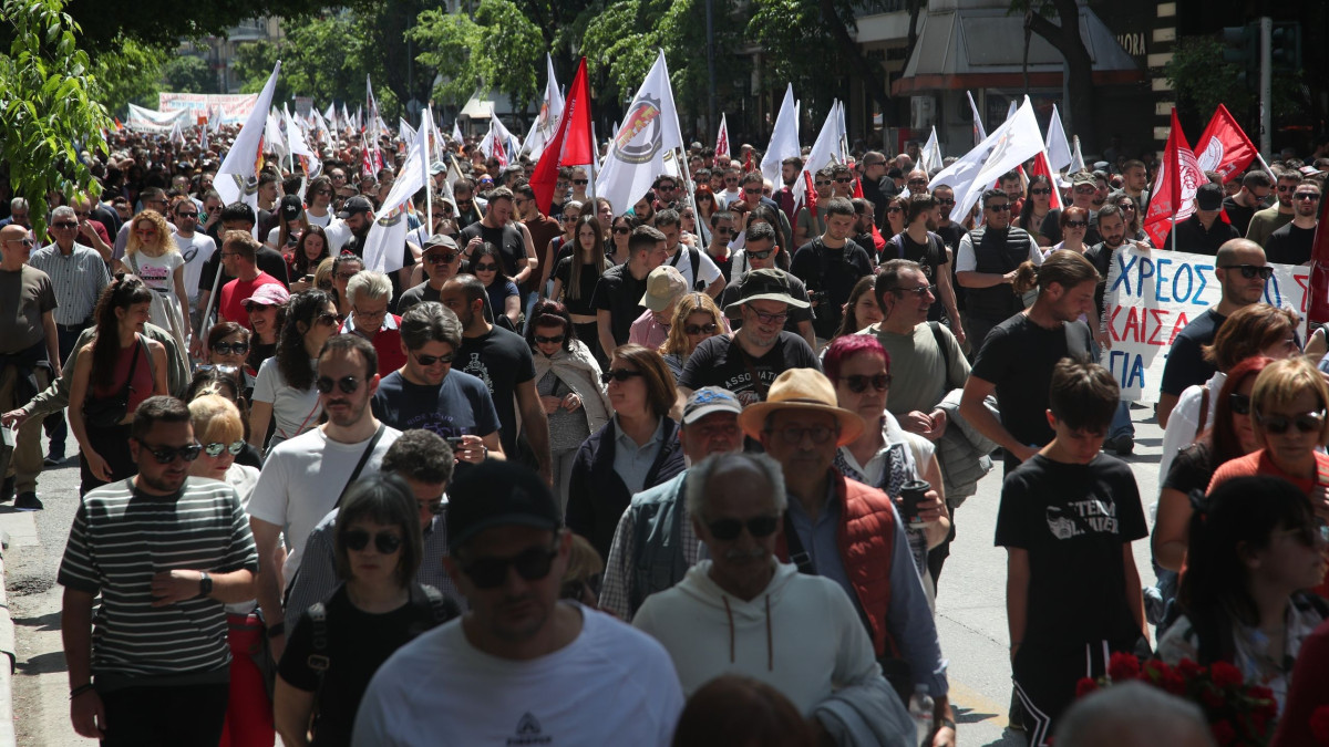 Πρωτομαγιά: Απεργιακές κινητοποιήσεις και συγκεντρώσεις σε Κλαθμώνος ...