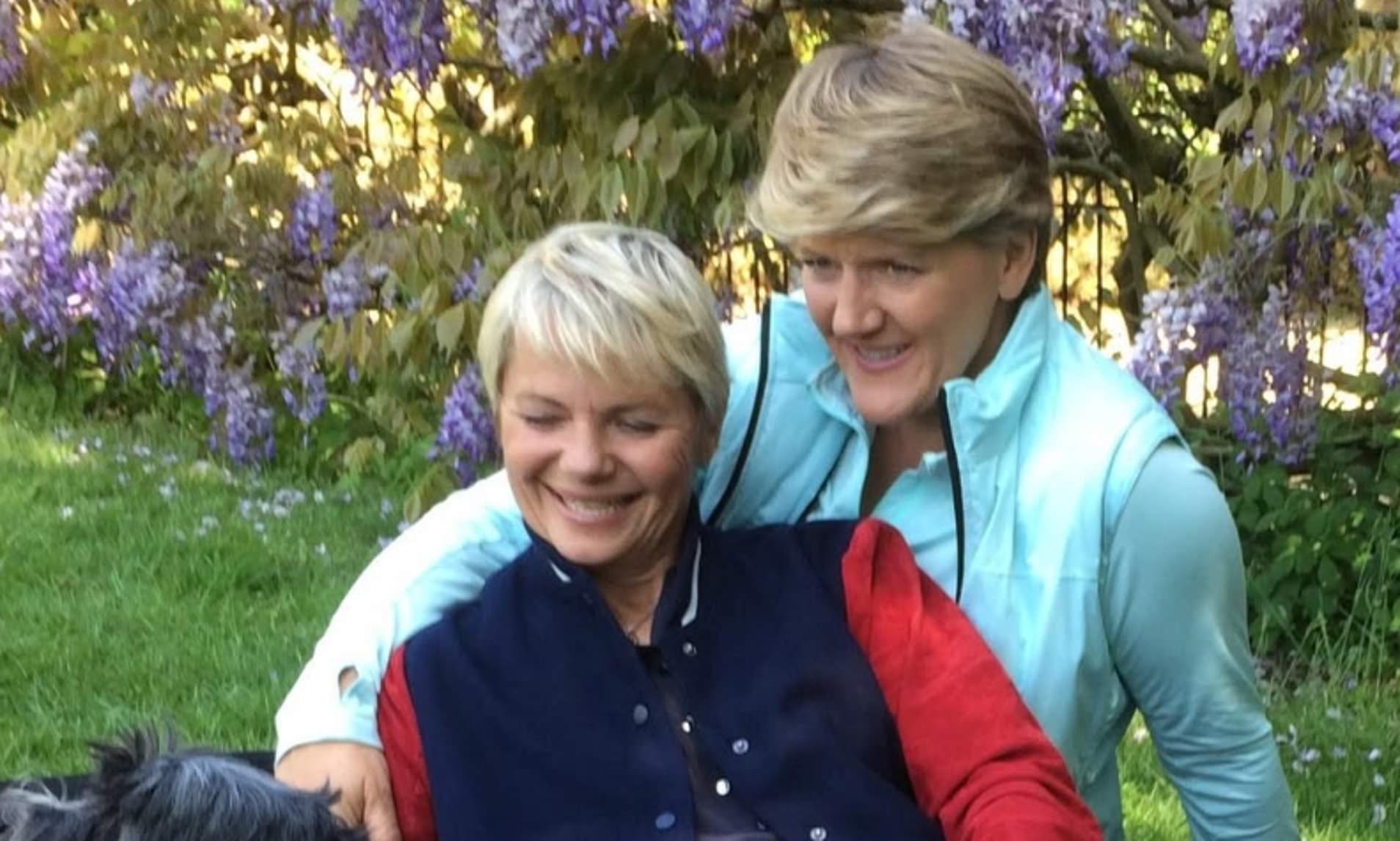 Clare Balding, 55, shares a rare insight into her marriage with wife ...
