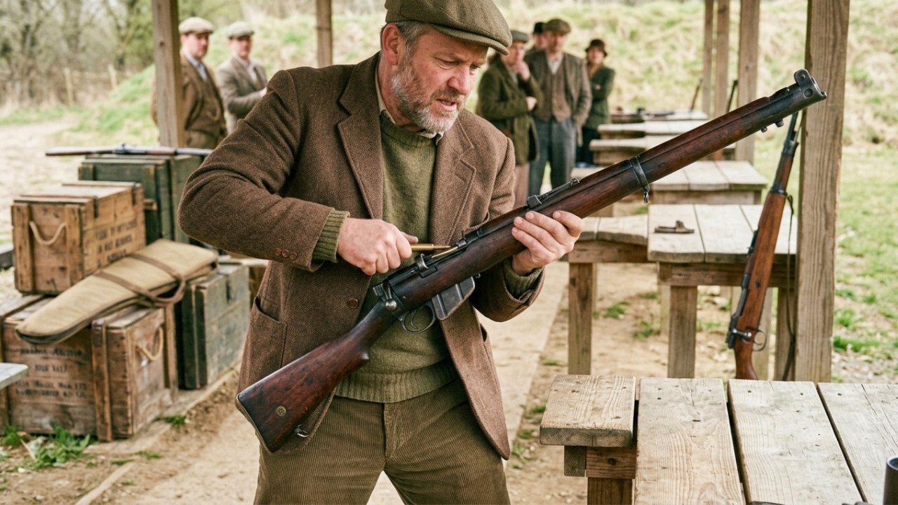 The Lee Enfield firing test went wrong before the rifle finally came alive
