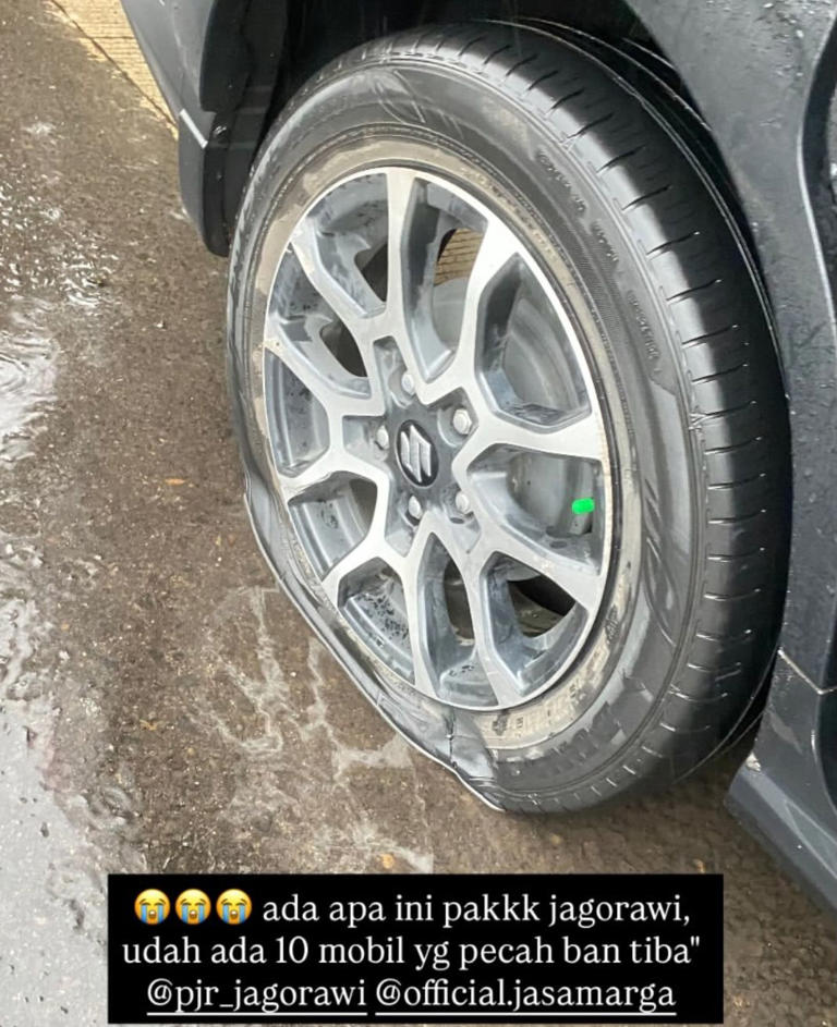Terungkap, polisi sebut biang keladi puluhan mobil pecah ban serentak ...