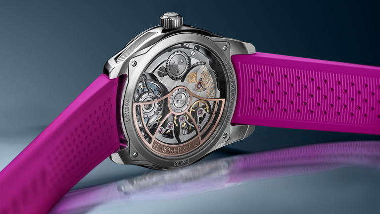Moser's new tourbillon-laden watch is Miami in both name and nature