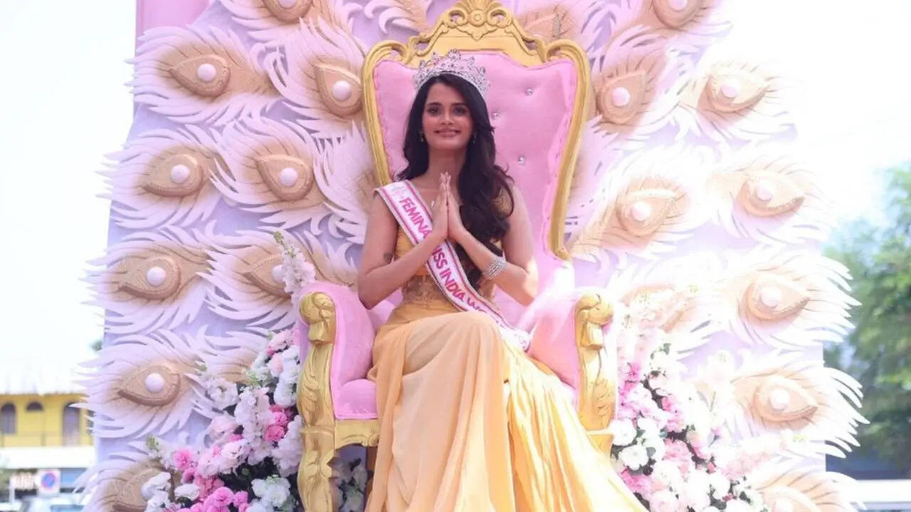 Femina Miss India World 2026 Sadhvi Sail receives grand homecoming in Goa