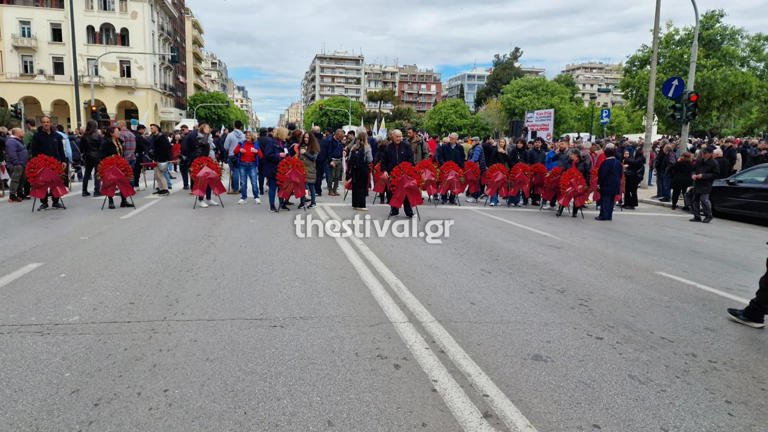 Θεσσαλονίκη: Σε εξέλιξη συγκεντρώσεις και πορείες για την Εργατική ...