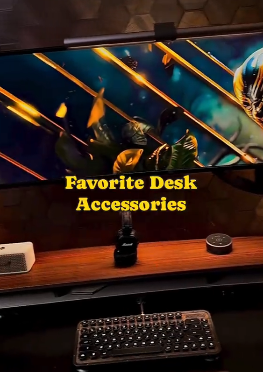 Favorite desk accessories for a clean setup