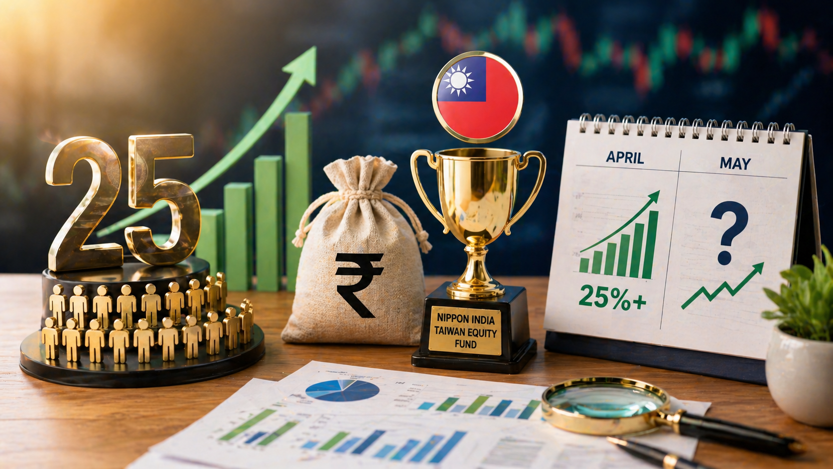 25 equity MFs deliver over 25% in April; Nippon India Taiwan Equity ...