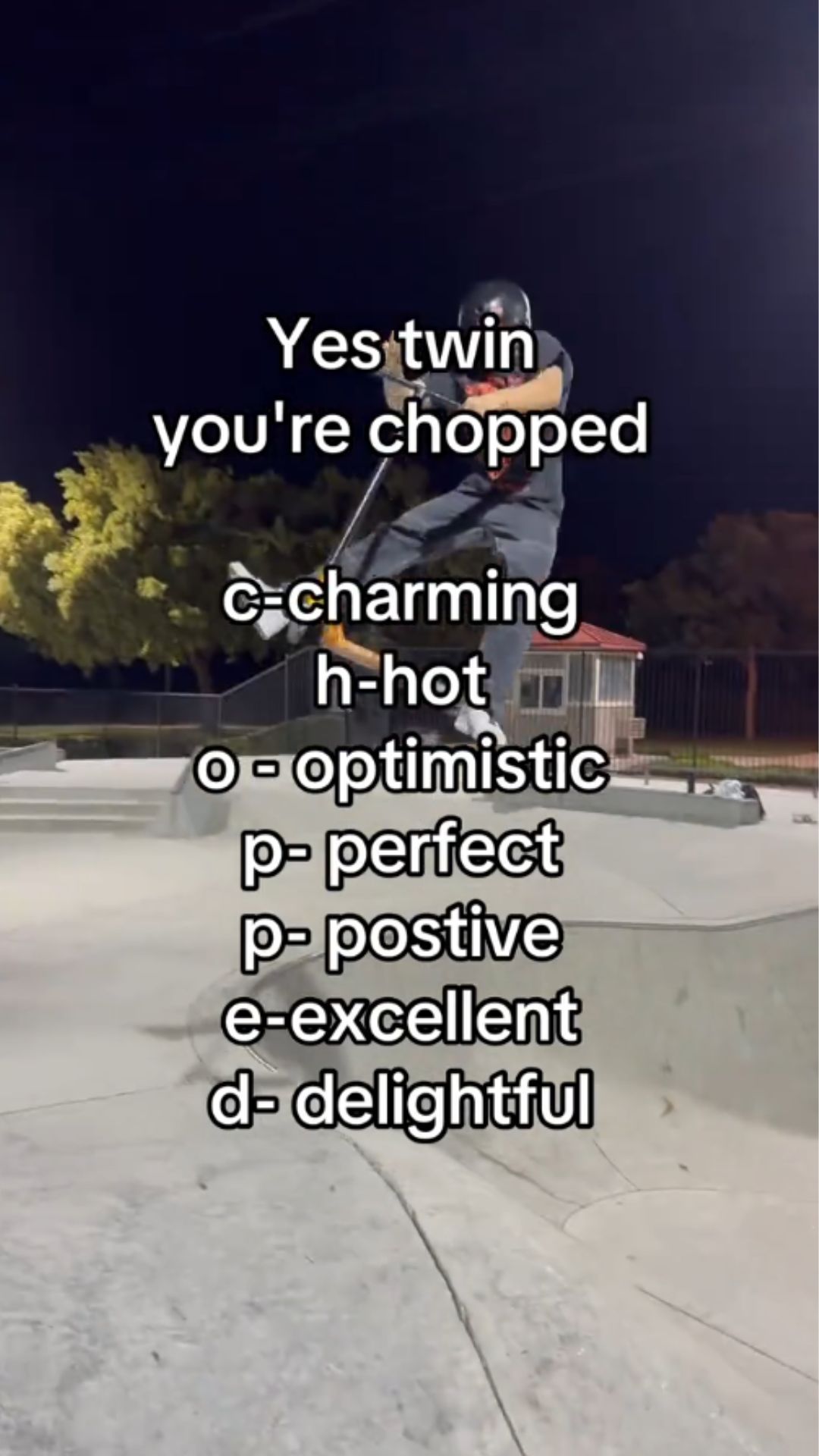 This scooter trick clip has the internet saying "Chopped"
