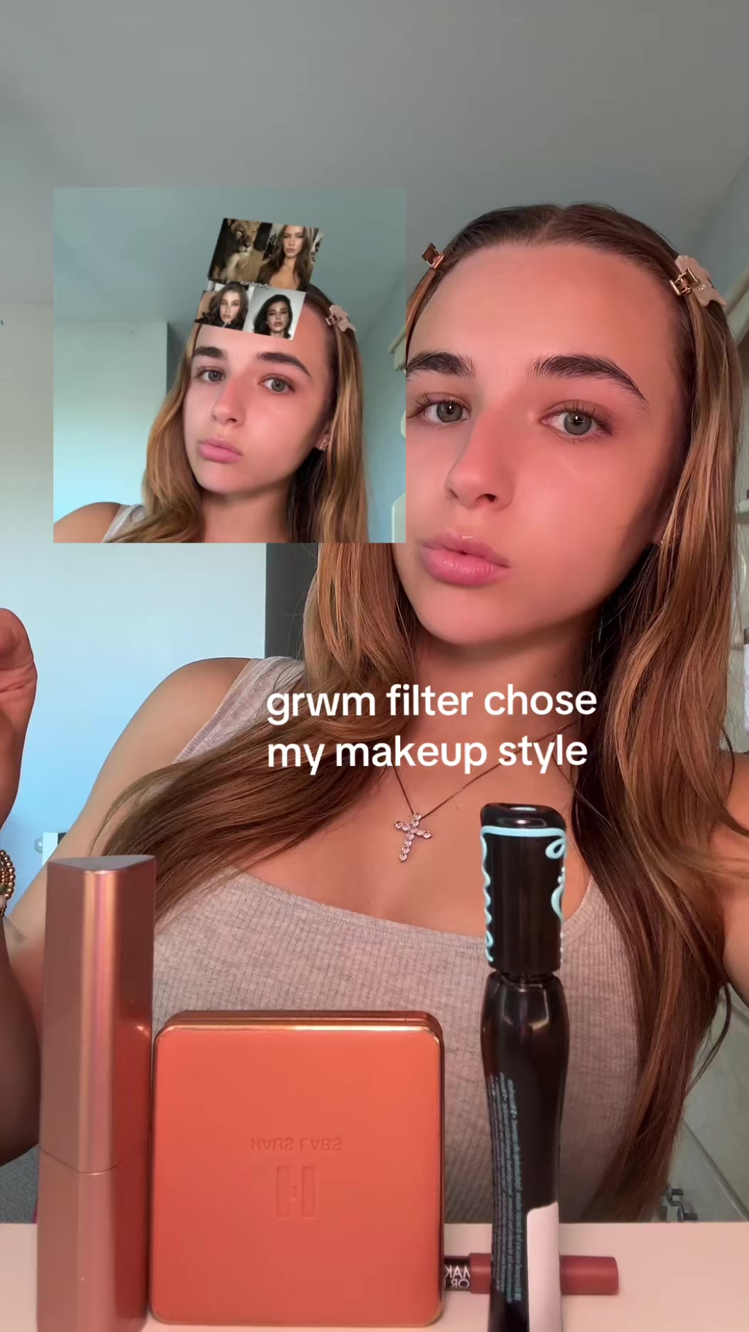 The secret behind this viral GRWM makeup transformation