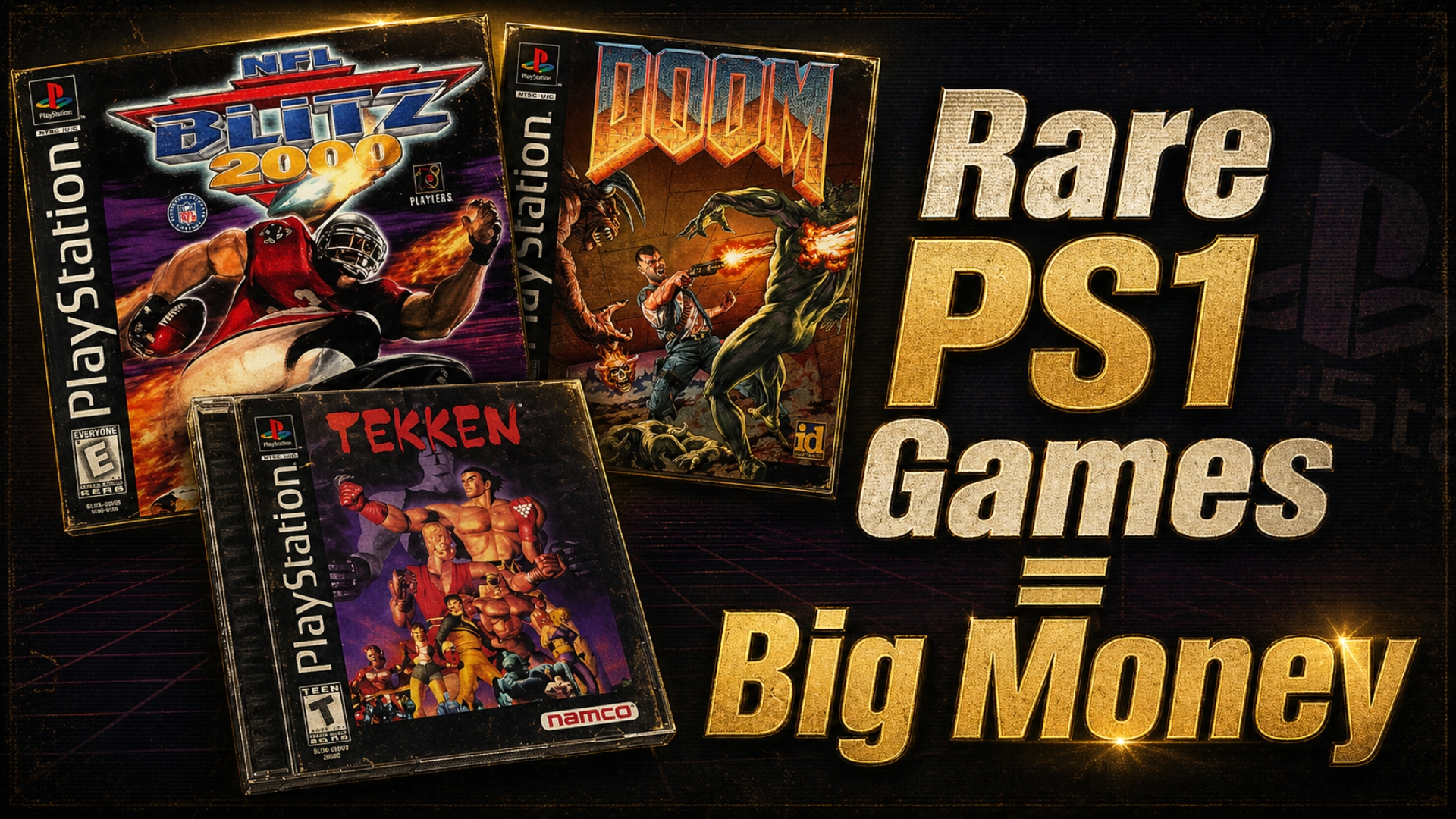 PlayStation 1 games that are worth a fortune today