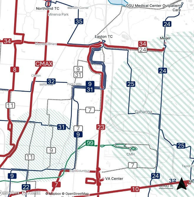 COTA considering 24-hour bus lines, 30% increase in service over 5 years