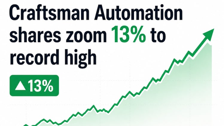 Craftsman Automation shares zoom 13% to record high; here is why