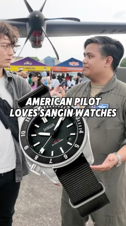 American pilots really like Sangin watches, what about you?