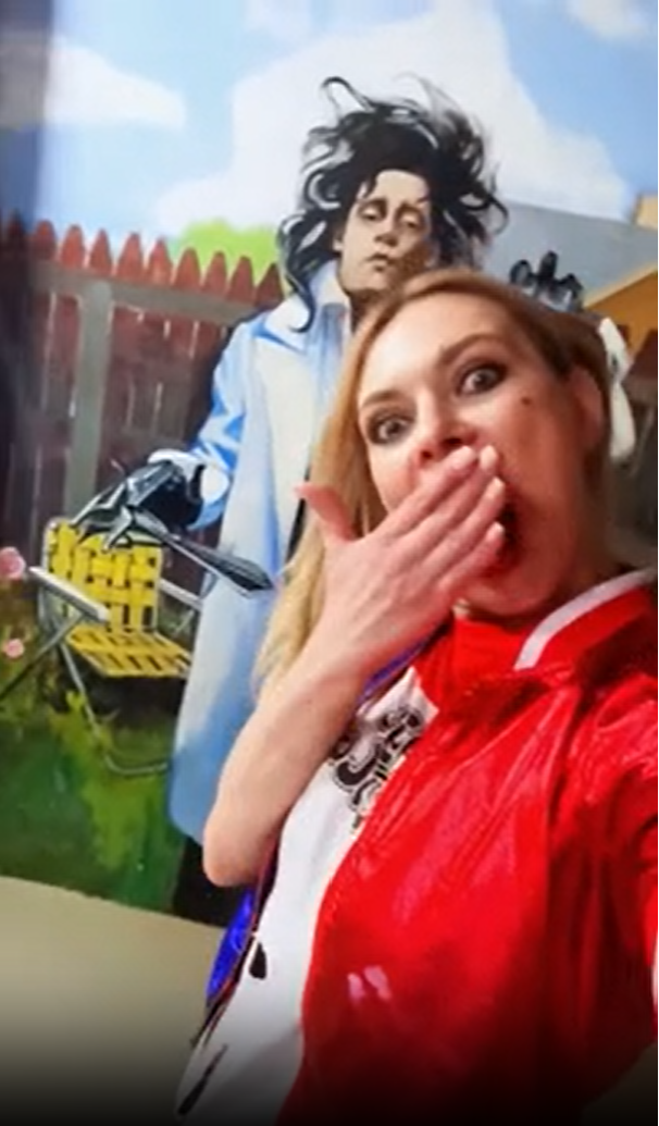 Edward Scissorhands scared me!