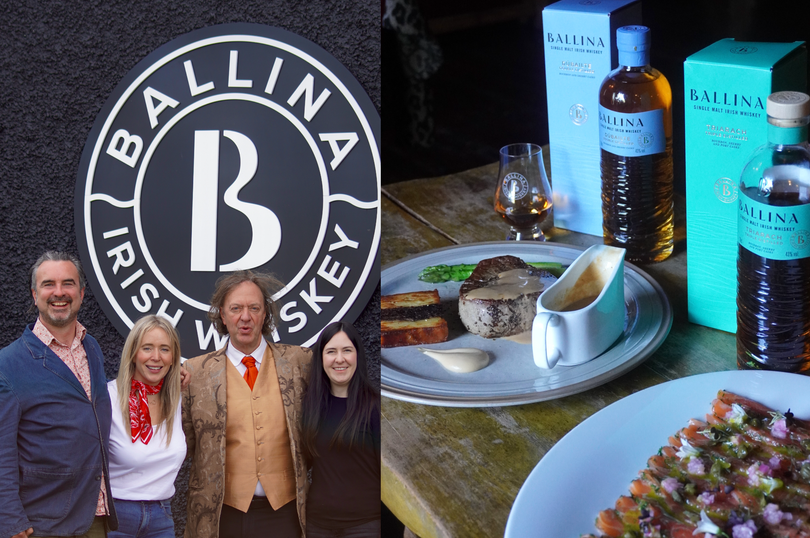 Beár Bia podcast hits Mayo with Ballina Whiskey and Belleek Castle