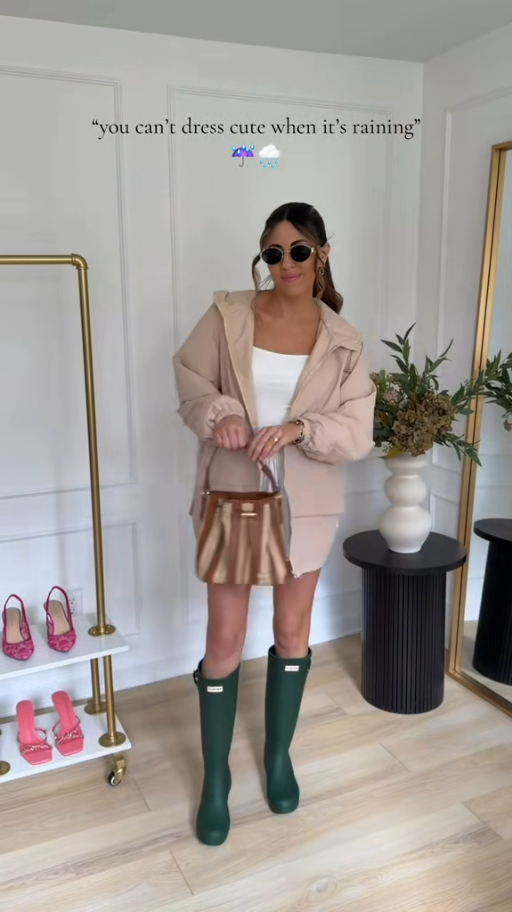 Says who: Rainy weather outfits that are actually cute