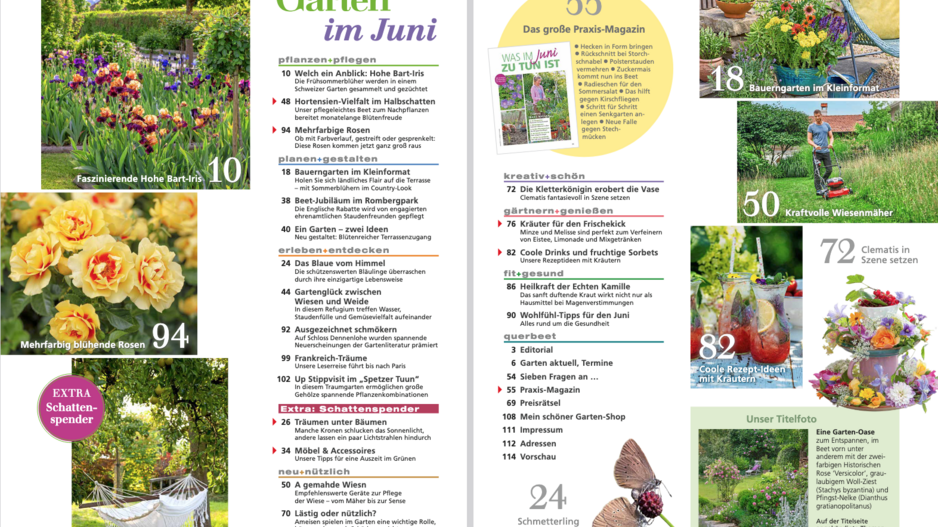 Mein schöner Garten Ausgabe Juni 2026