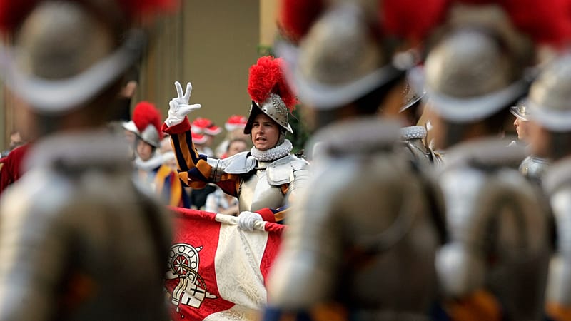 Pope Leo XIV swears in 28 new Swiss Guards in Vatican ceremony