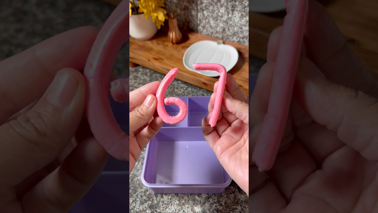 Packing a candy 67 lunch in my kid's school lunchbox