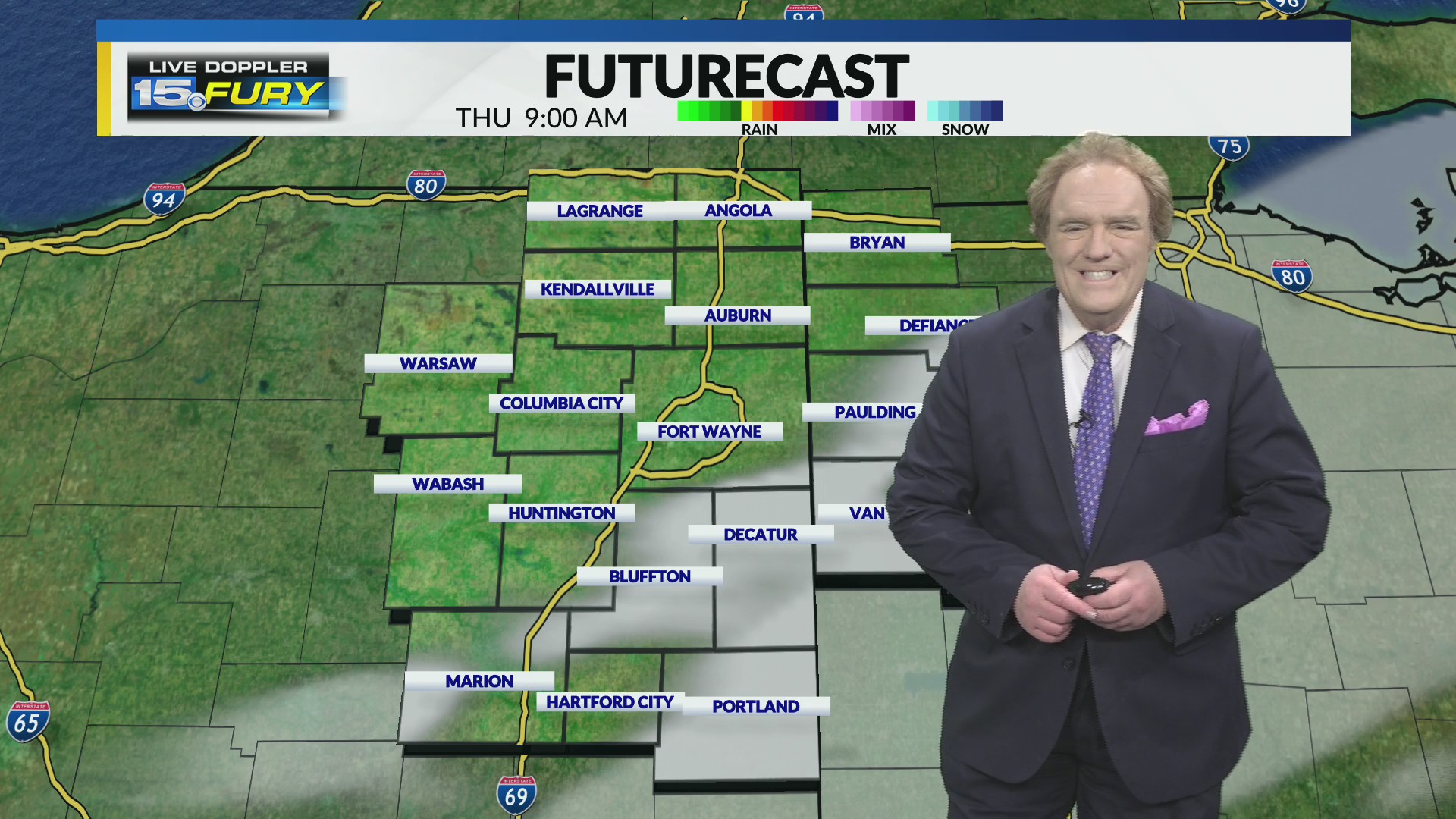 Some sunshine this morning but another cool day