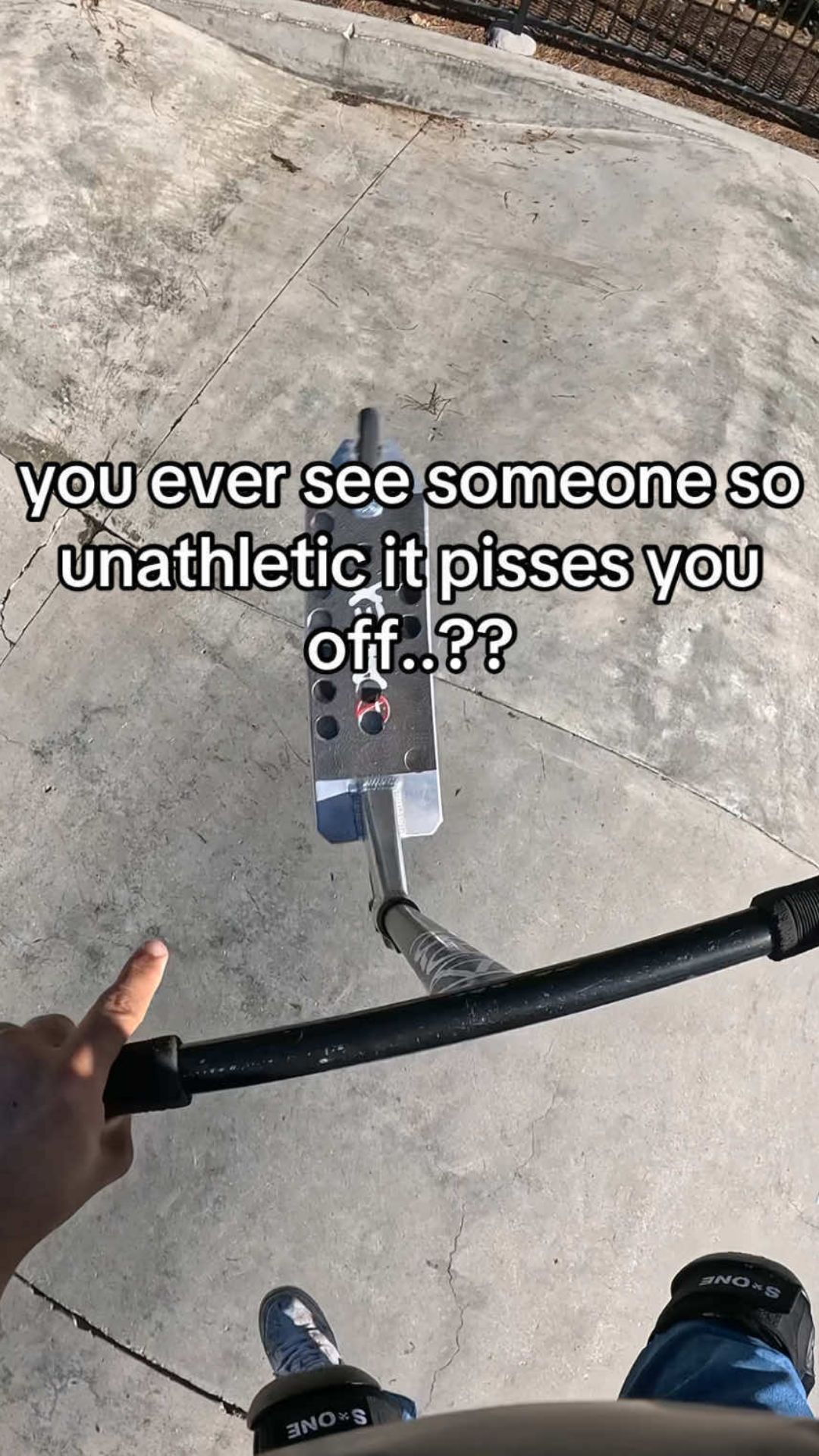 The funny scooter POV video everyone has an opinion on