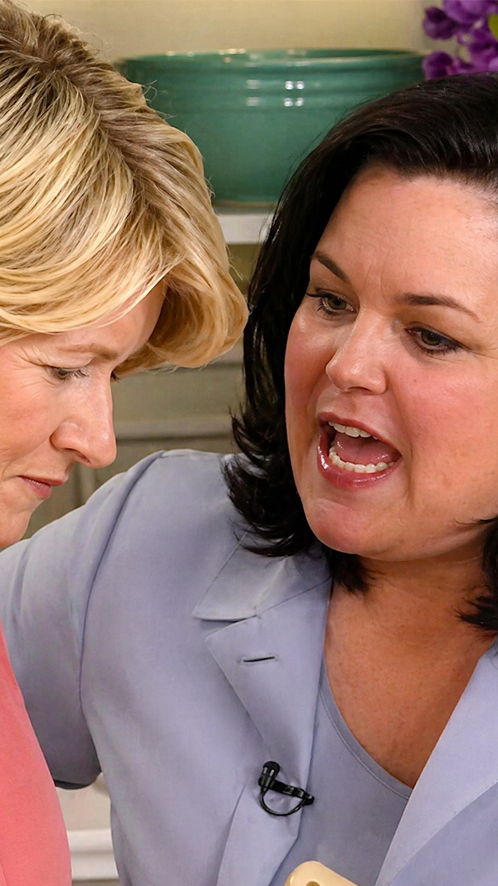 How Martha Stewart makes potato chips with Rosie O'Donnell