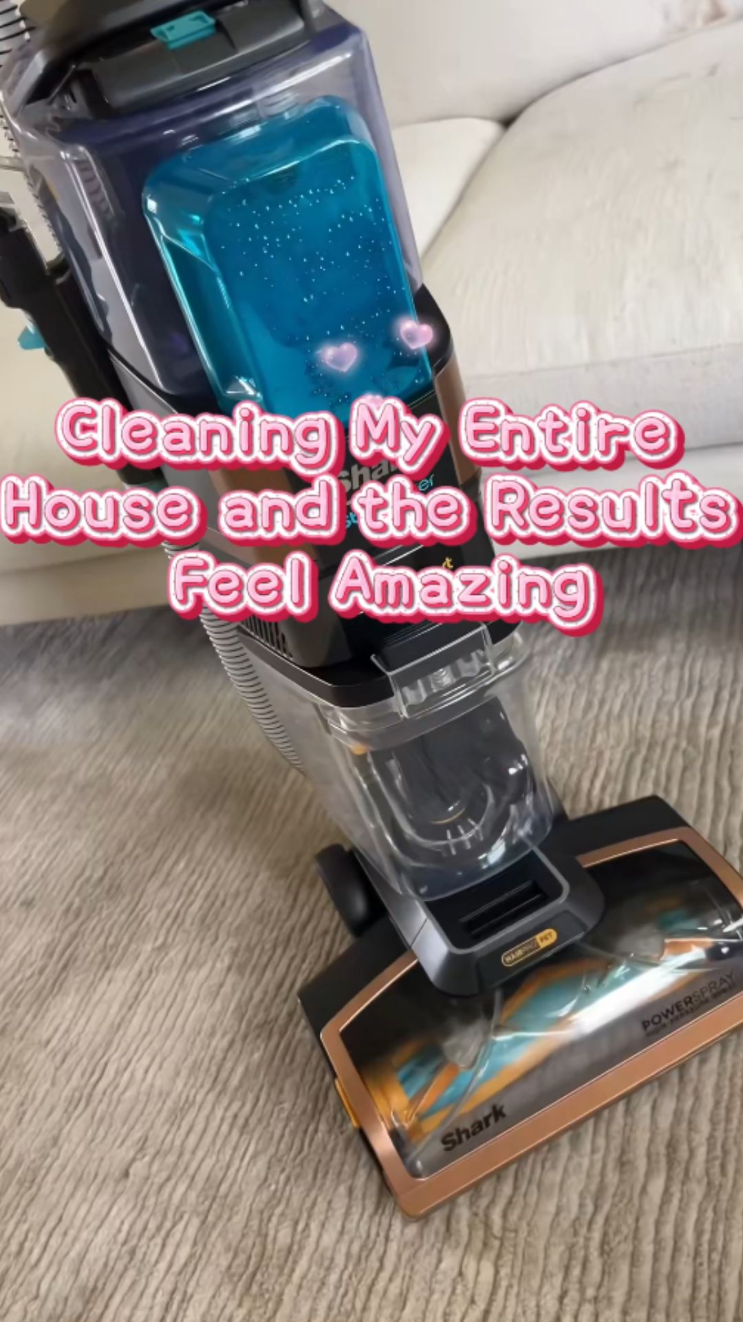 Cleaning my entire house and the results feel amazing