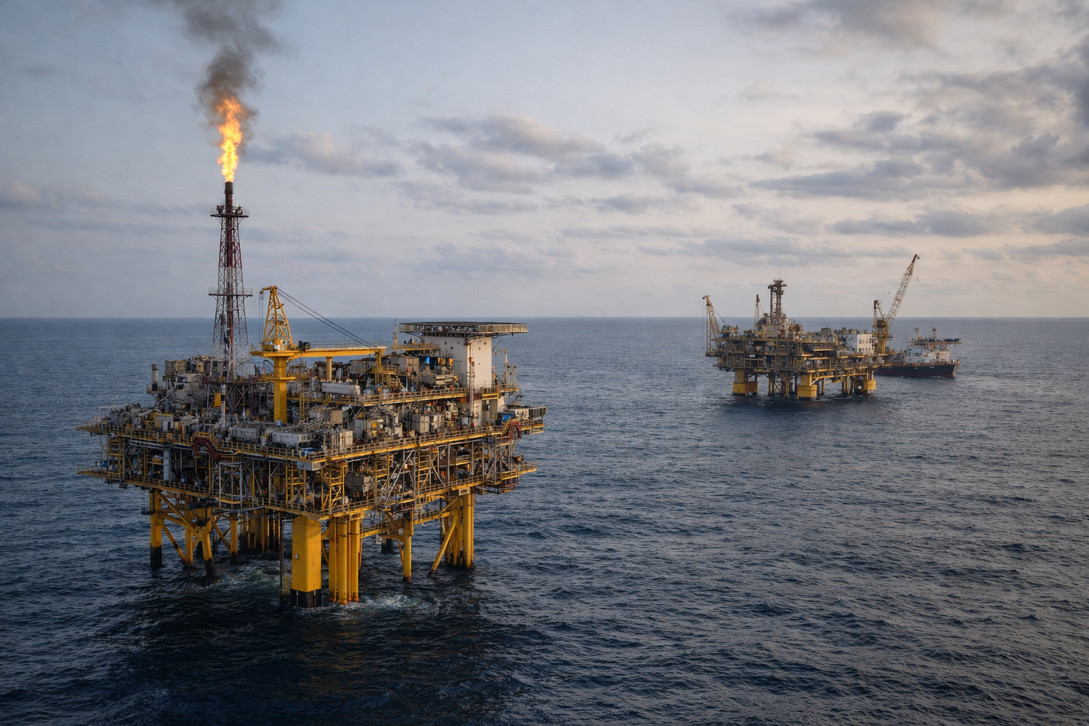 Brent crude rebounds after 8% crash rocks global oil trade