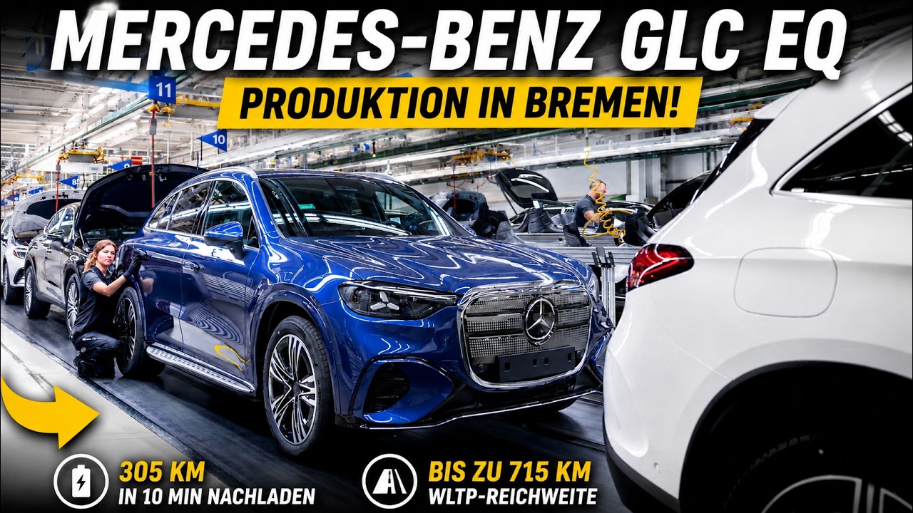 Mercedes-Benz GLC EQ | Die Produktion im Werk Bremen