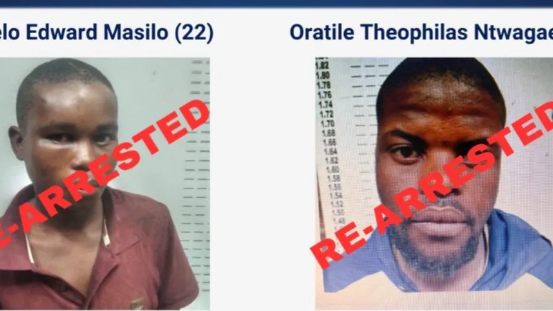 Escaped Kuruman murder suspects rearrested within 72 hours