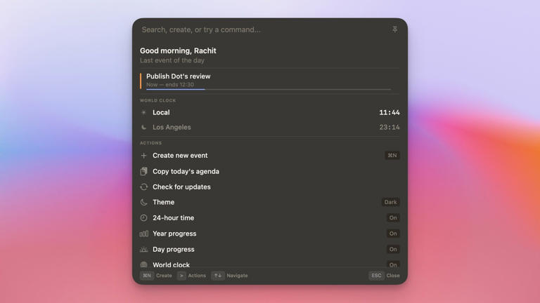 Dot is the Mac calendar app I wish I had found sooner in 2026