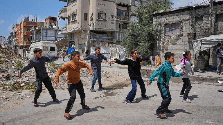 Amid rubble and recovery, Gaza’s children find solace through dance