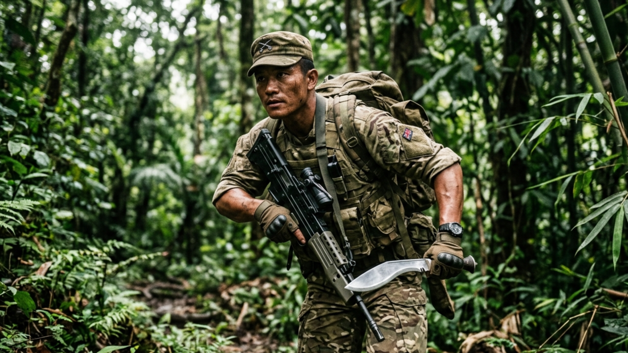 Por que ninguém quer enfrentar um gurkha