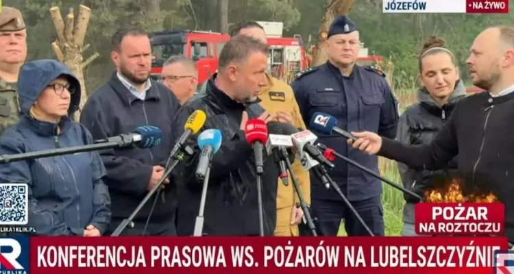 Awantura na konferencji prasowej. Dziennikarz zadał proste pytanie o ...