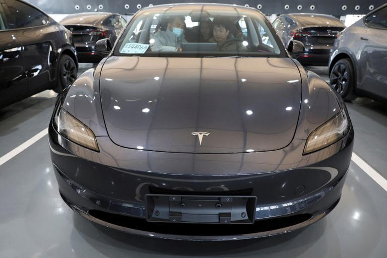 Tesla's China-made EV sales rise 36% in April, year-on-year