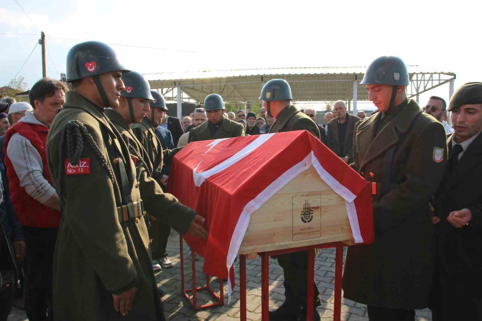 Kore gazisi son yolculuğuna uğurlandı