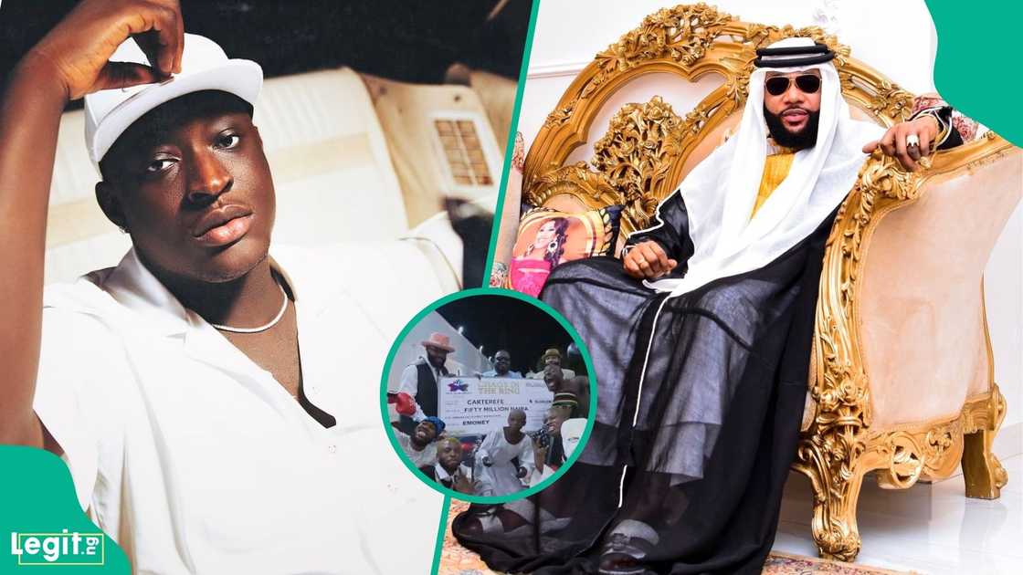 Portable vs Carter Efe: Skitmaker finally collects ₦50 boxing prize