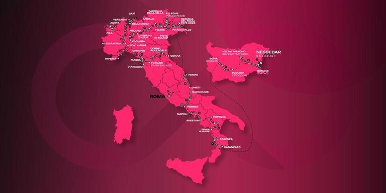Así queda la clasificación general del Giro de Italia 2026 tras la etapa 12