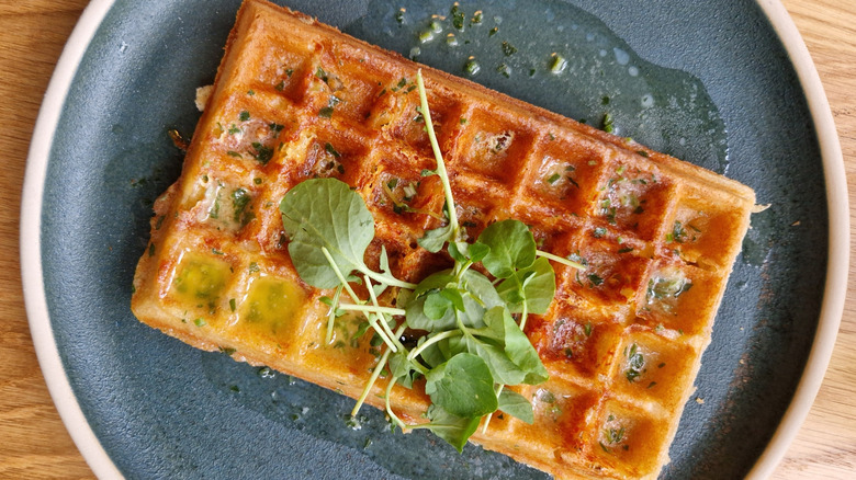 5 additions that give your waffles a savory twist