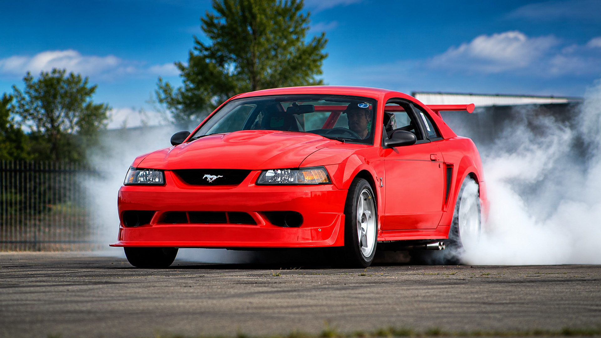 Is this Mustang basically a street-legal race car?