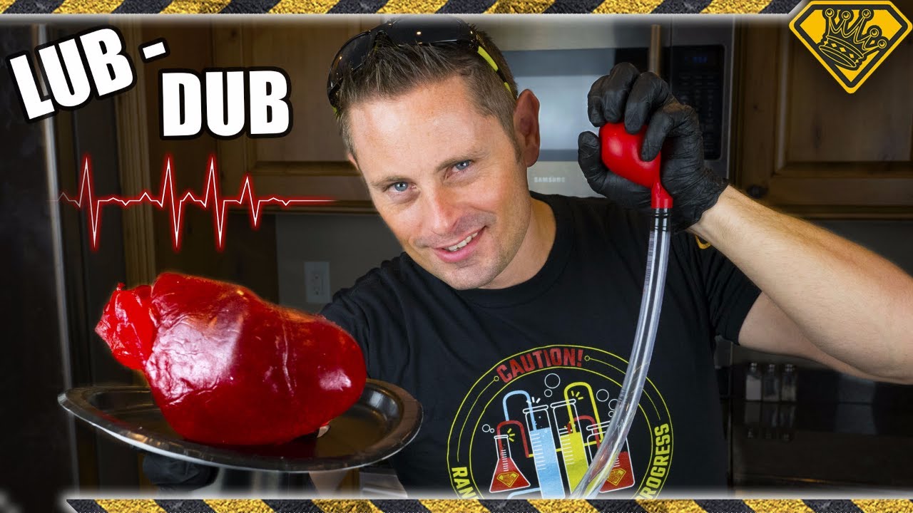 How to make a realistic beating gummy heart candy treat