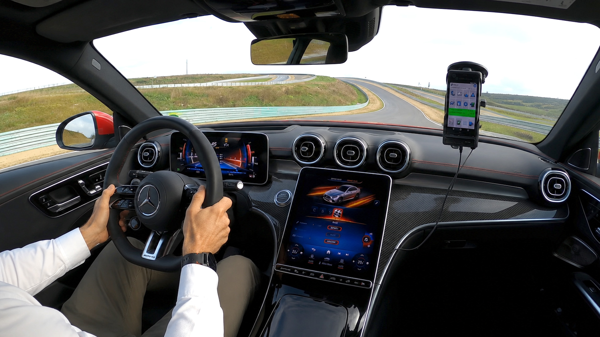 Mercedes-AMG C63 with F1 technology driving experience