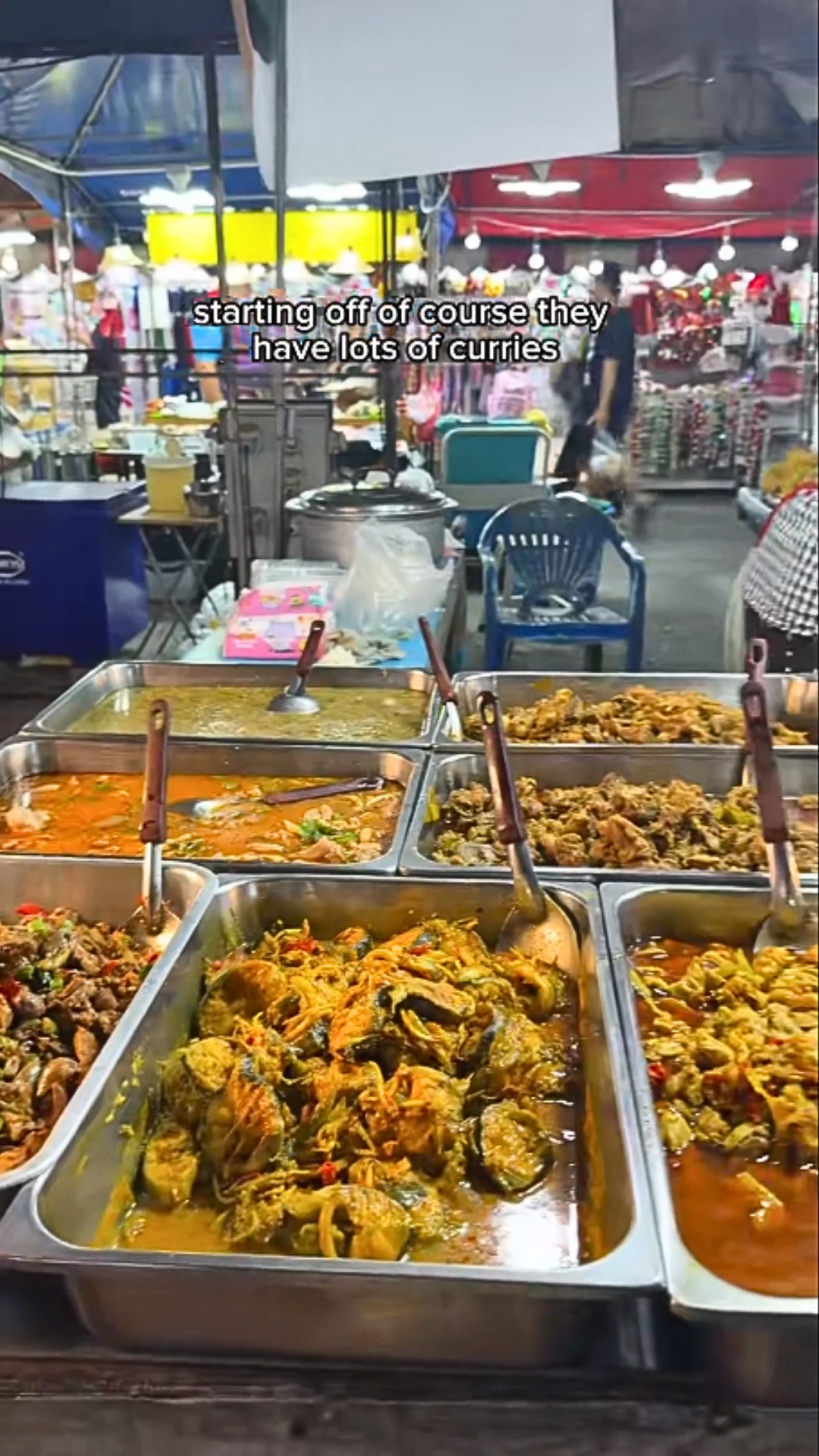 Authentic Thai night market local experience