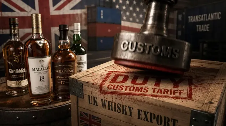 US lifts whisky tariffs on the UK again: Relief for Scotch industry