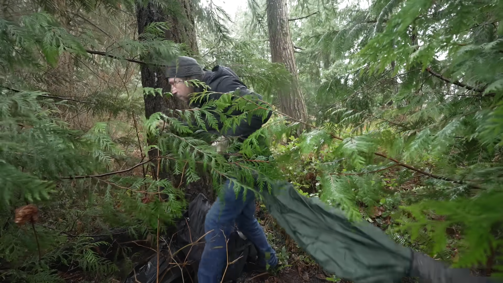 I got caught stealth camping next to an airport